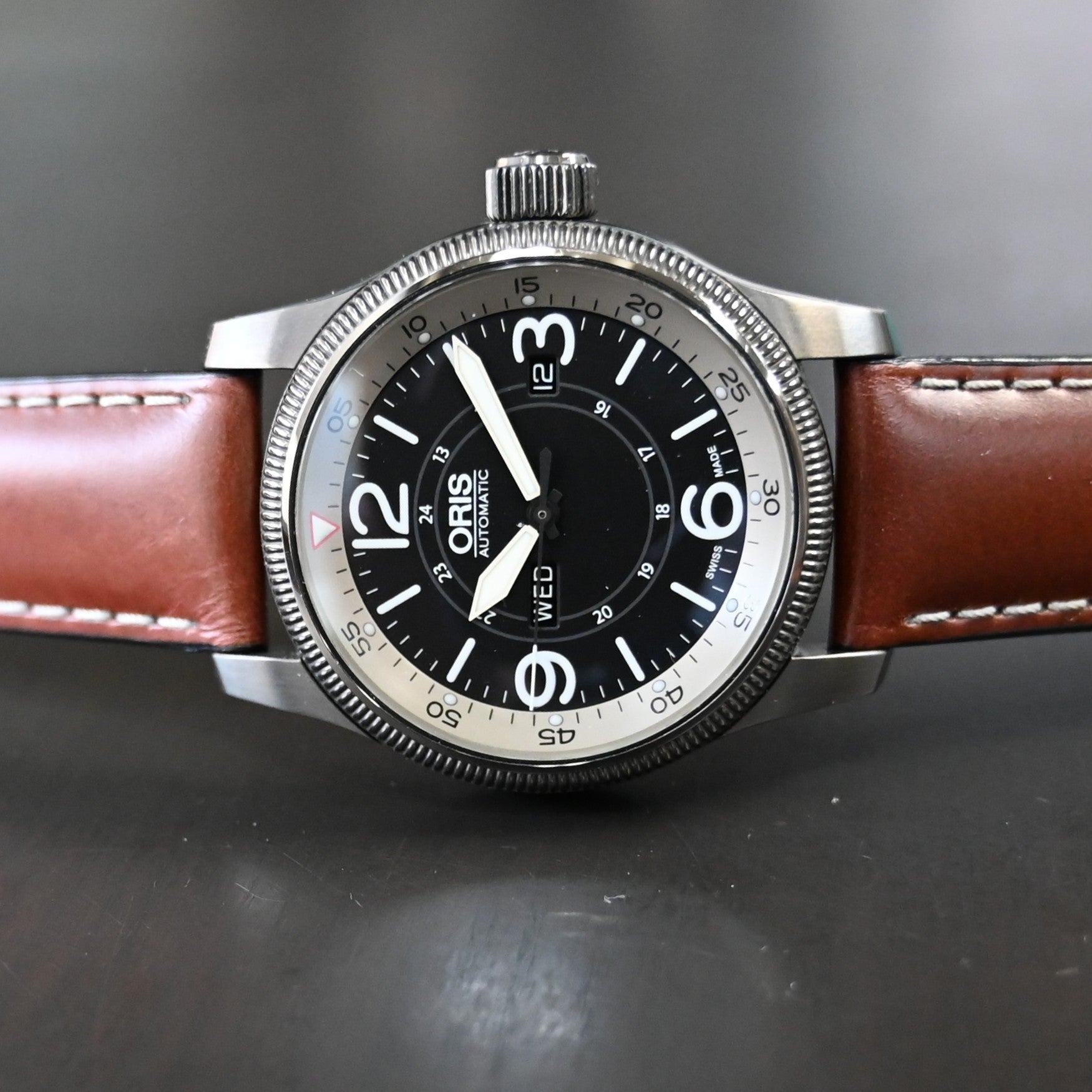 【ORIS】 オリス ビッグクラウン デイデイト 735 7660 4264-07 5 22 75 – とけい堂.com